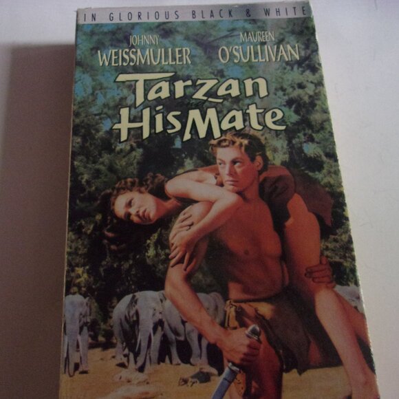 Other | Tarzan His Mate Johnny Weismuller Maureen Osullivan Vhs Videotape | Poshmark